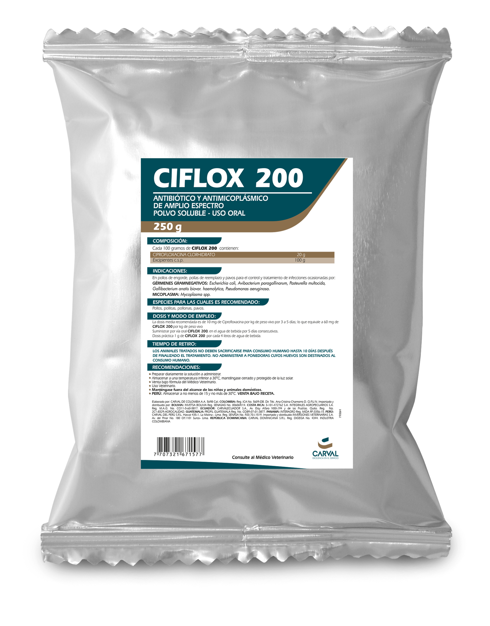 CIFLOX 200 SOBRE - Interagro, S.A.